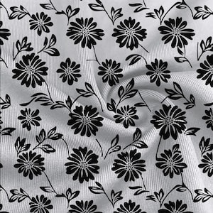 Daisy Flower Floral Seamless Pattern Svg Files Bundle Svg Dxf Png Dxf ...