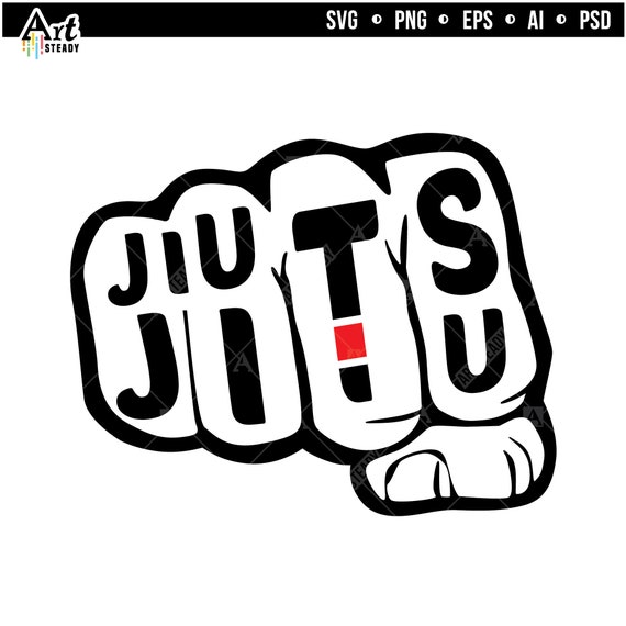 Jiu Jitsu Svg Files Instant Digital Download Grappling Mma - Etsy