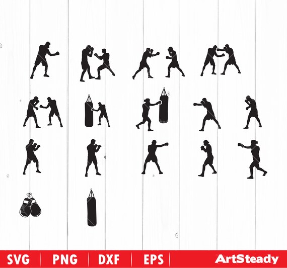 Boxing Svg Files BOXING GRAPHICS Digital Download Instant - Etsy