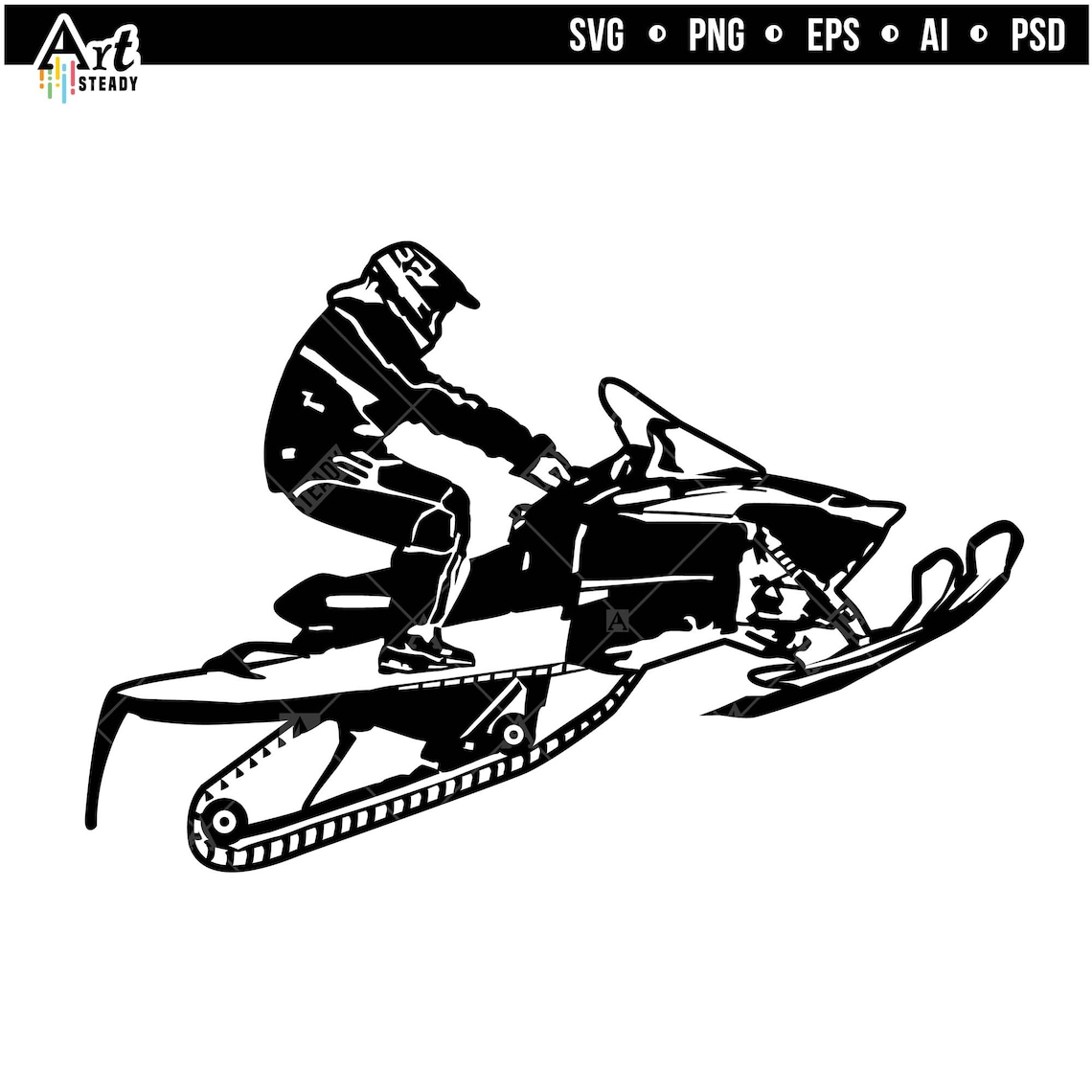 Snowmobile Svg Files Snowmobiling Winter Sports Svg Cool - Etsy