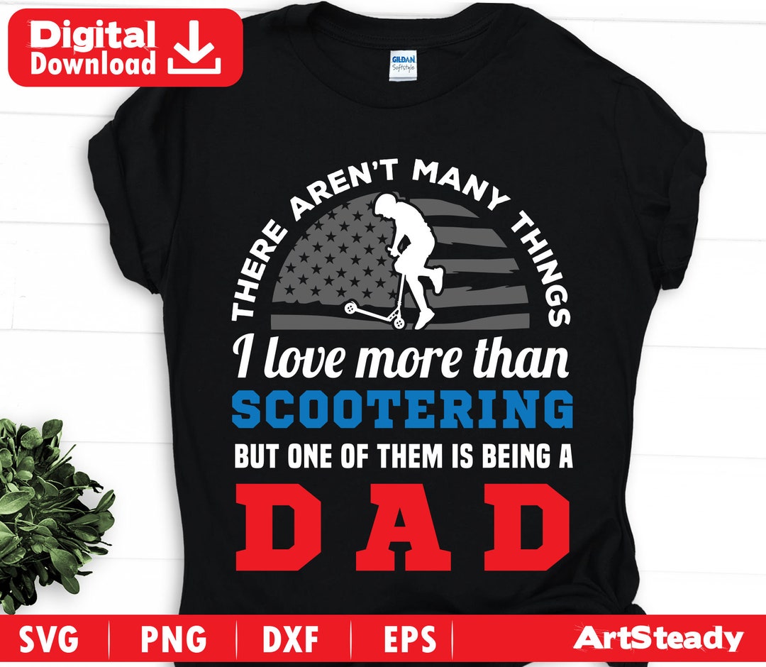 Scooter Svg Files Silhouette Style of FLAG Art Scooterist - Etsy