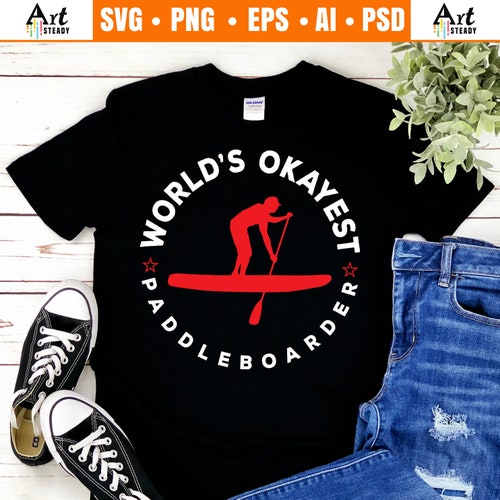 Paddleboarding Svg Files Paddleboard Water Sports Svg - Etsy