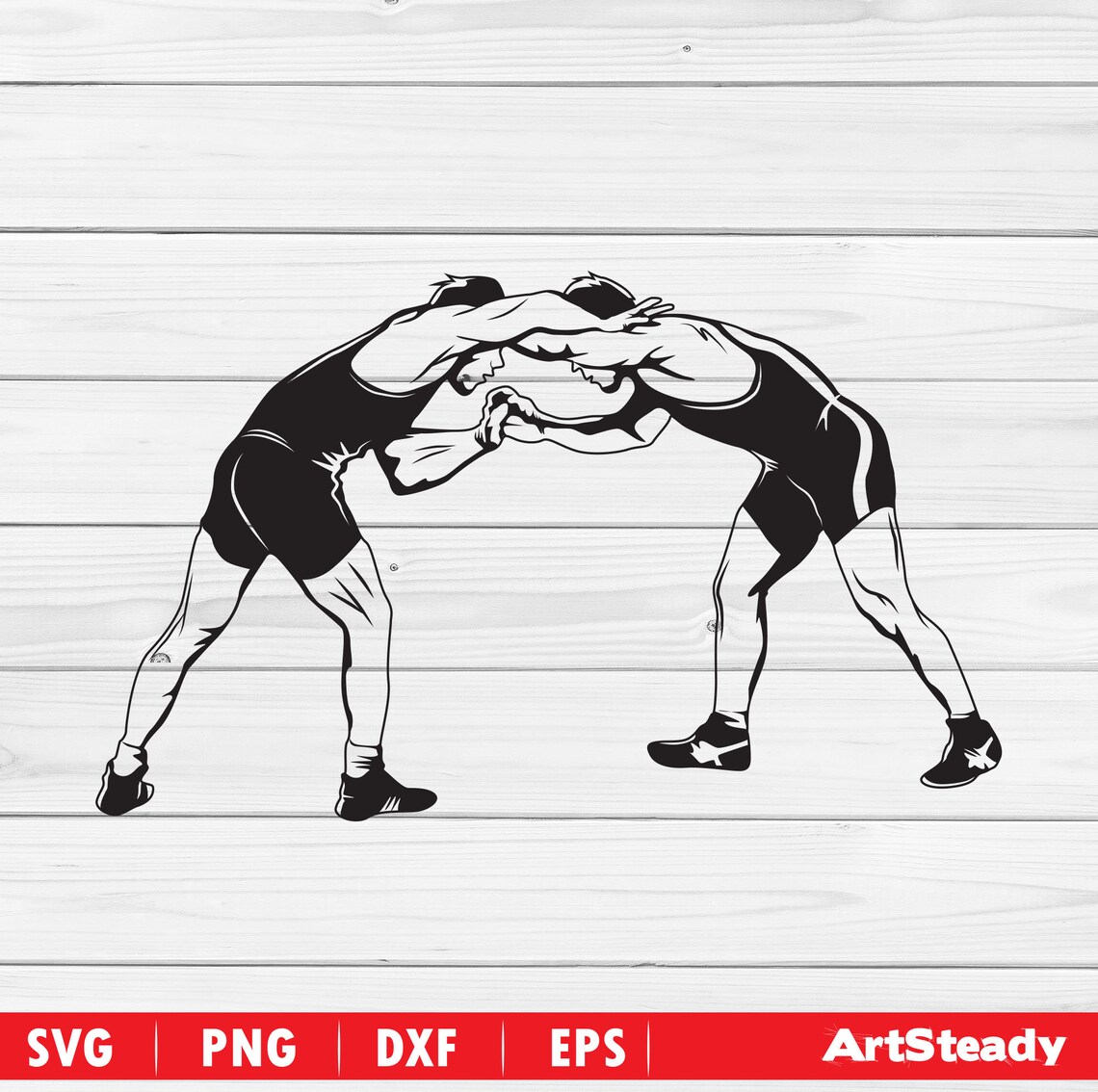 Wrestling Svg Files artsy Style Wrestlers Svg or MMA Svg Graphic Arts ...