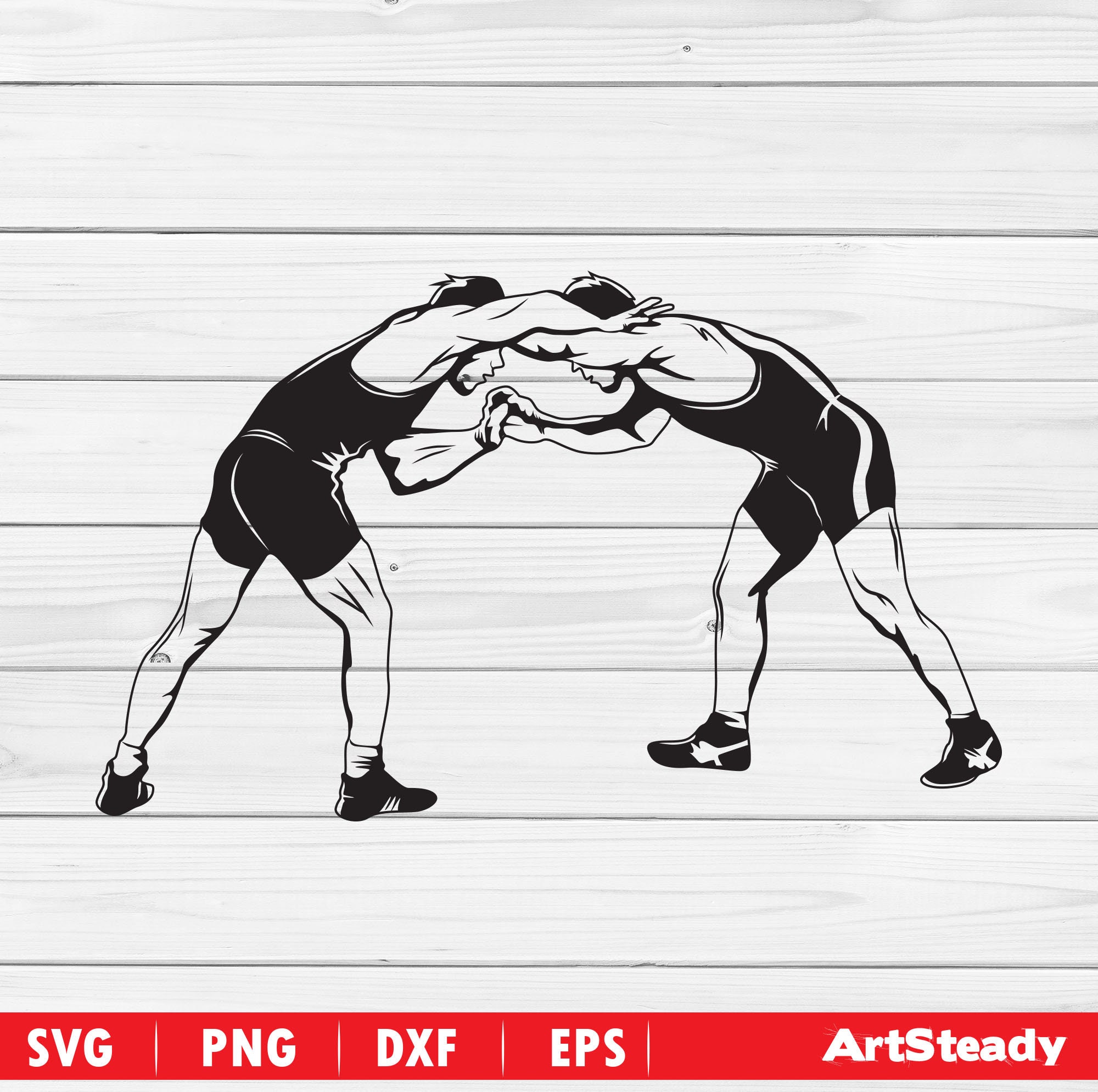 Wrestling Svg Files artsy Style Wrestlers Svg or MMA Svg Graphic Arts ...