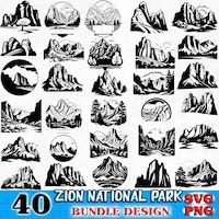 Utah Delicate Arch SVG State Digital File Moab Arches National Park ...