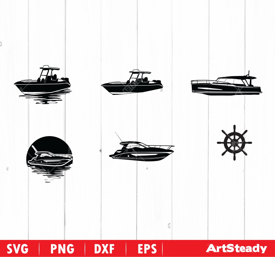 Boat Svg Files BOATING Summer Boating SVG Instant Download - Etsy