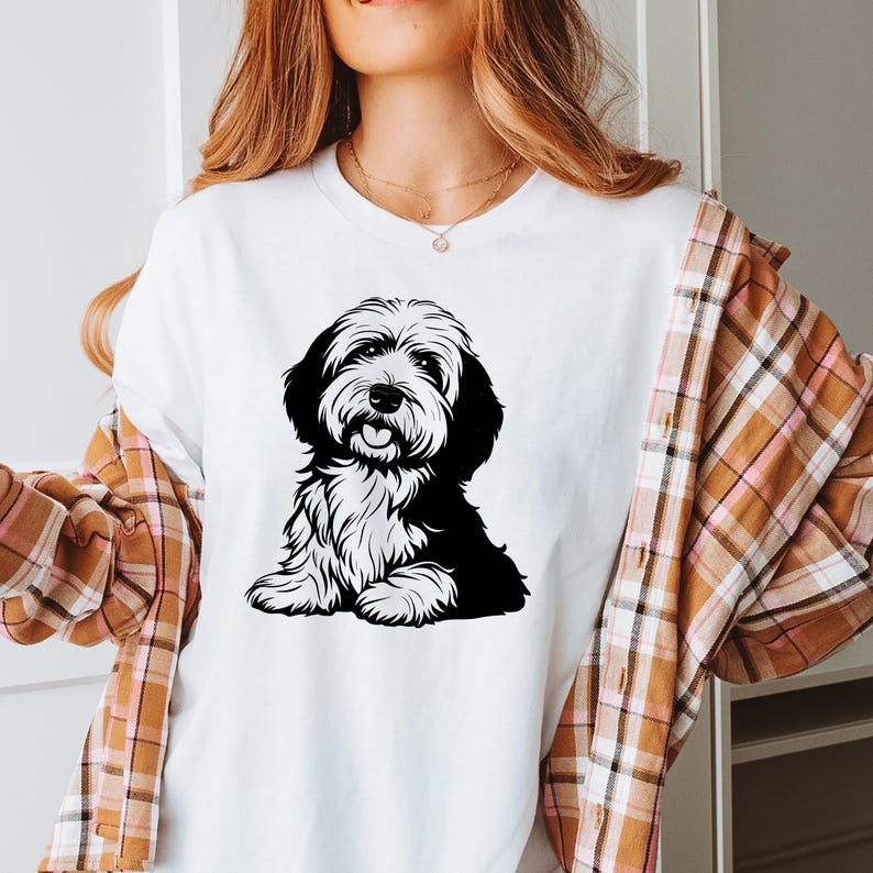 Sheepadoodle Dog SVG | Doodle Dog Clipart | Sheepadoodle Bundle ...