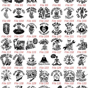 285 Snarky Skull Funny Bundle Cricut Designs Svg Files for Cricut ...