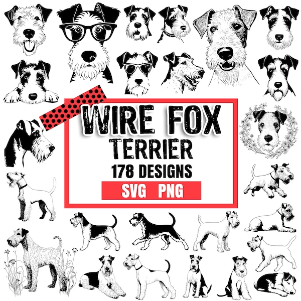 Wire Fox Terrier - Etsy