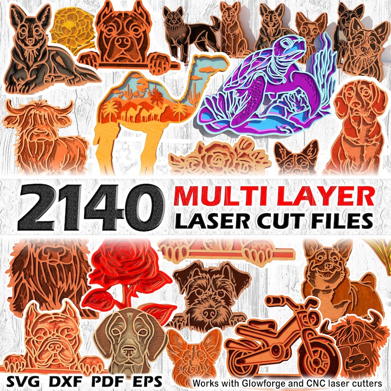 Laser Cut Layered - Etsy