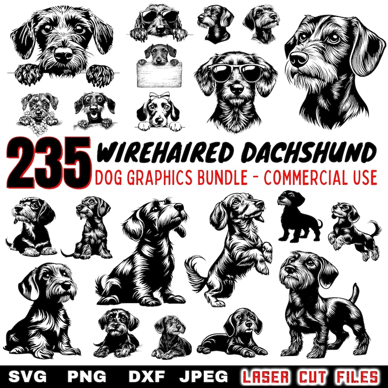 Cnc Patterns Dachshund - Etsy