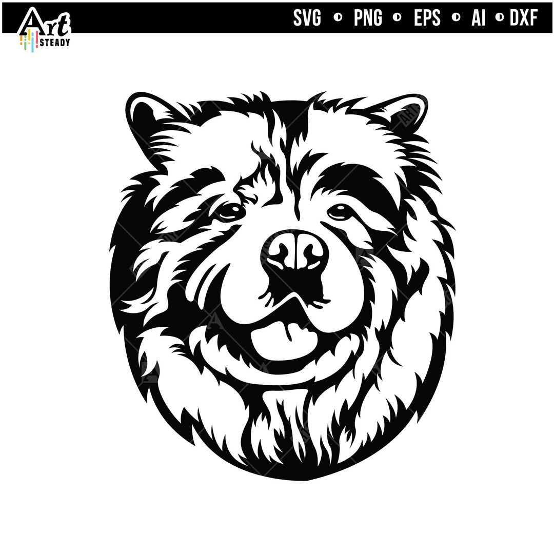 Chow Chow Svg Files Cute Chow Chow Dog Graphic Drawing - Etsy Norway
