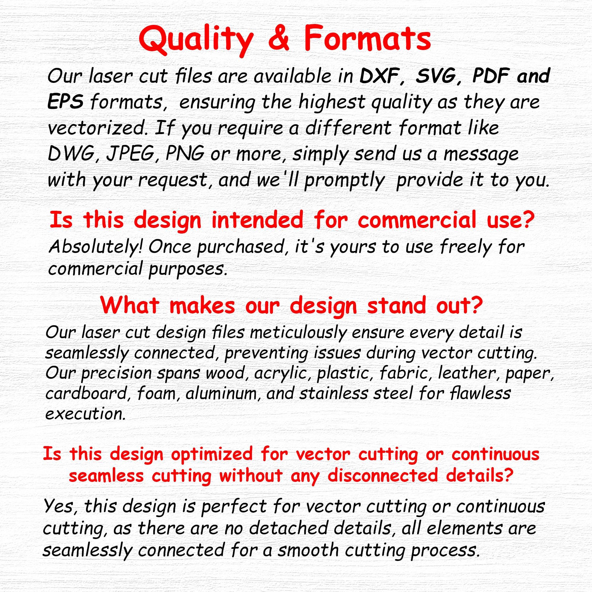 2140 MULTI LAYER Laser Cut Files Dxf, Svg, Eps & Pdf Mega Bundle Pack ...
