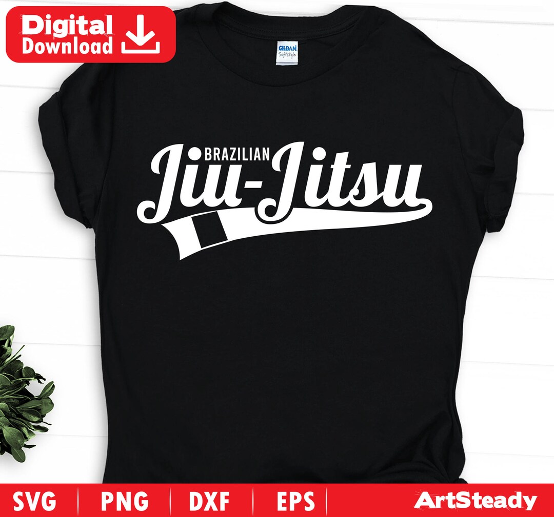 Jiu Jitsu Svg Files - White Belt BJJ Digital Download Grappling Mma Svg ...