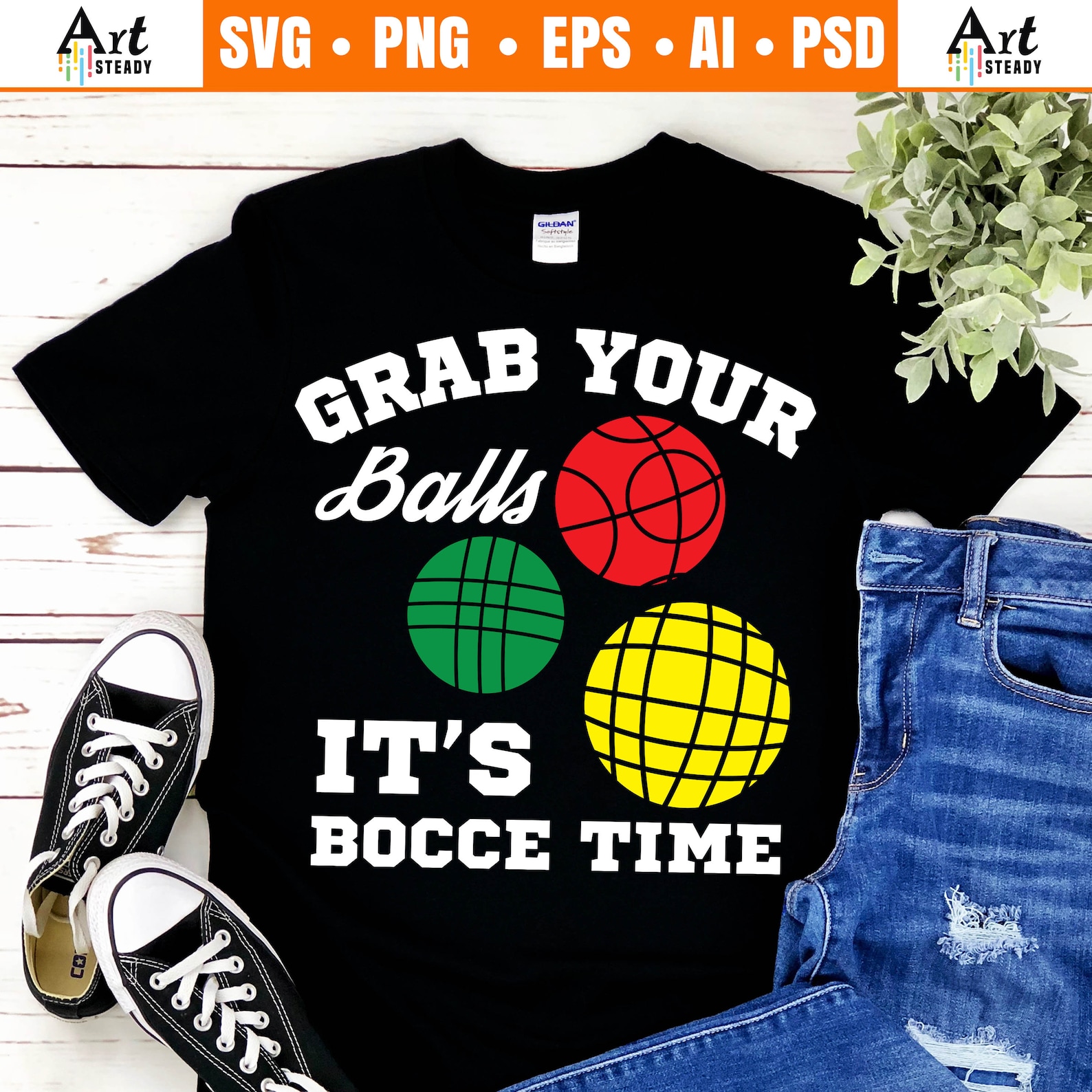 Bocce Svg Files Its Bocce Time Funny Theme Bocce Ball Sports | Etsy