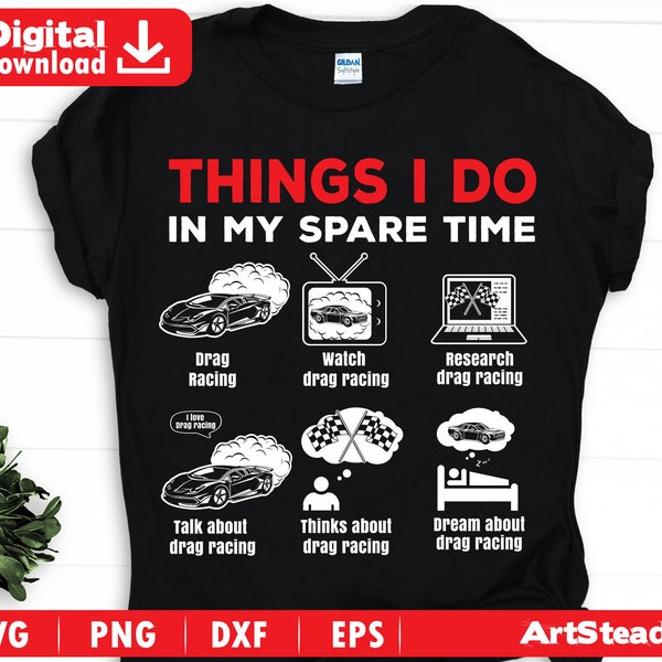 Drag Racing Svg - Etsy