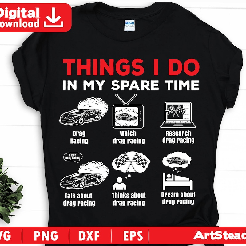 Drag Racing Svg - Etsy