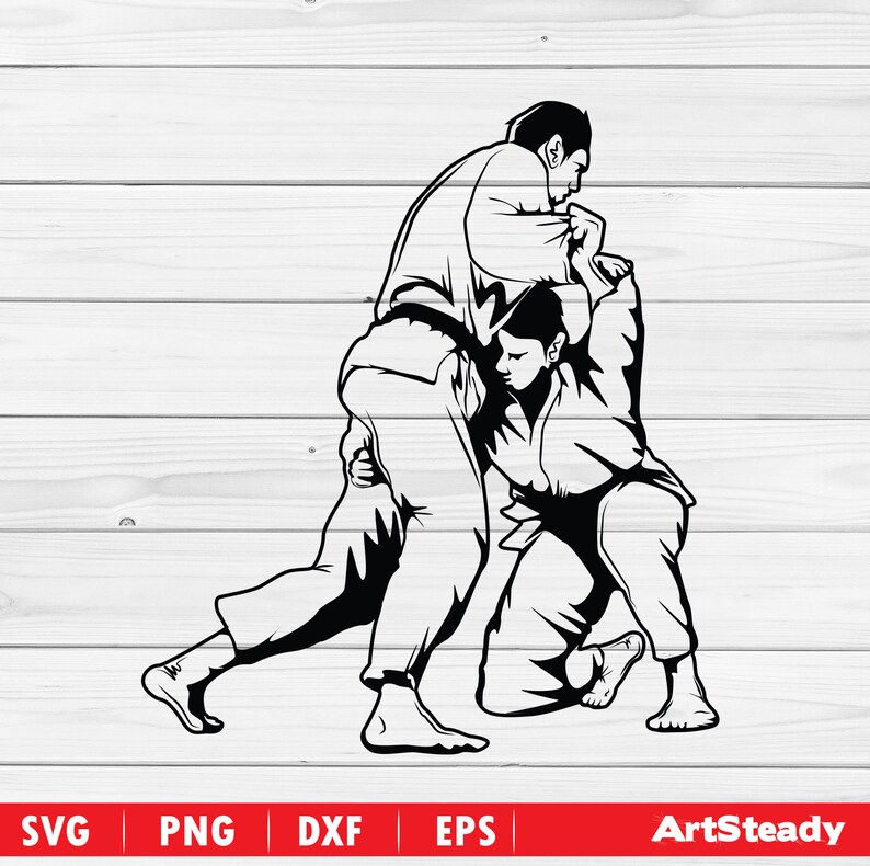 Jiu Jitsu Svg Files Vector for Cricut Instant Digital - Etsy