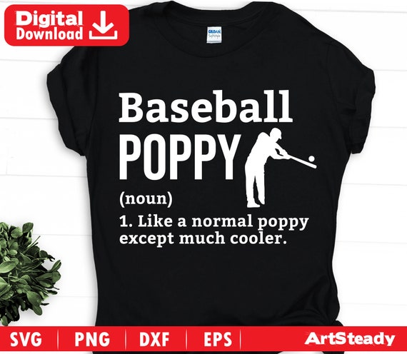 Baseball Svg or Softball Svg Files POPPY Funny Definition - Etsy