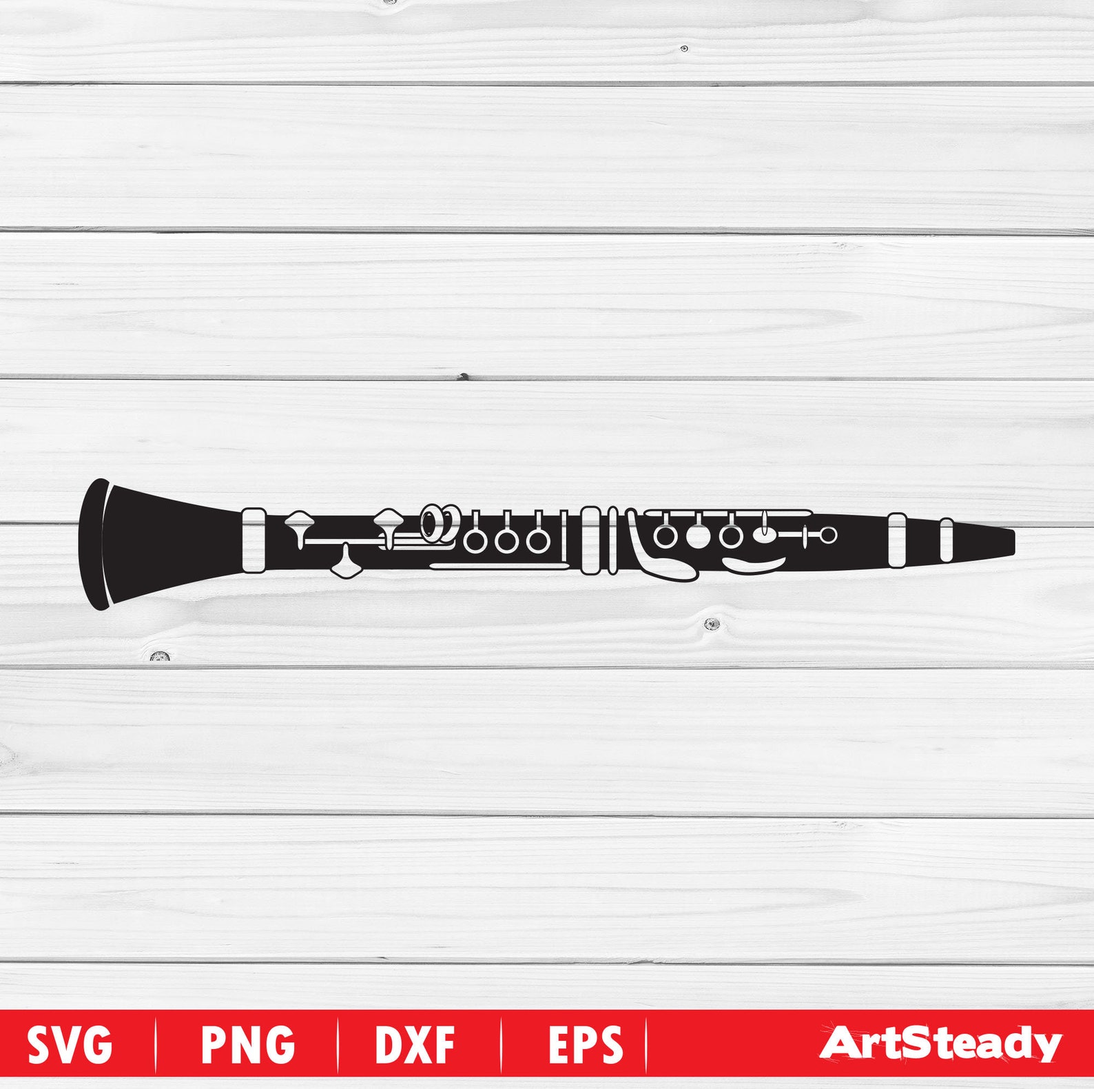 Clarinet Svg Files - Graphic Art Clarinetist Instant Digital Downloads ...