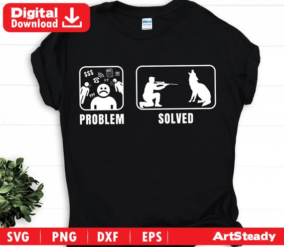 Coyote Svg Files Problem Solve Funny Sarcastic Themeyote - Etsy