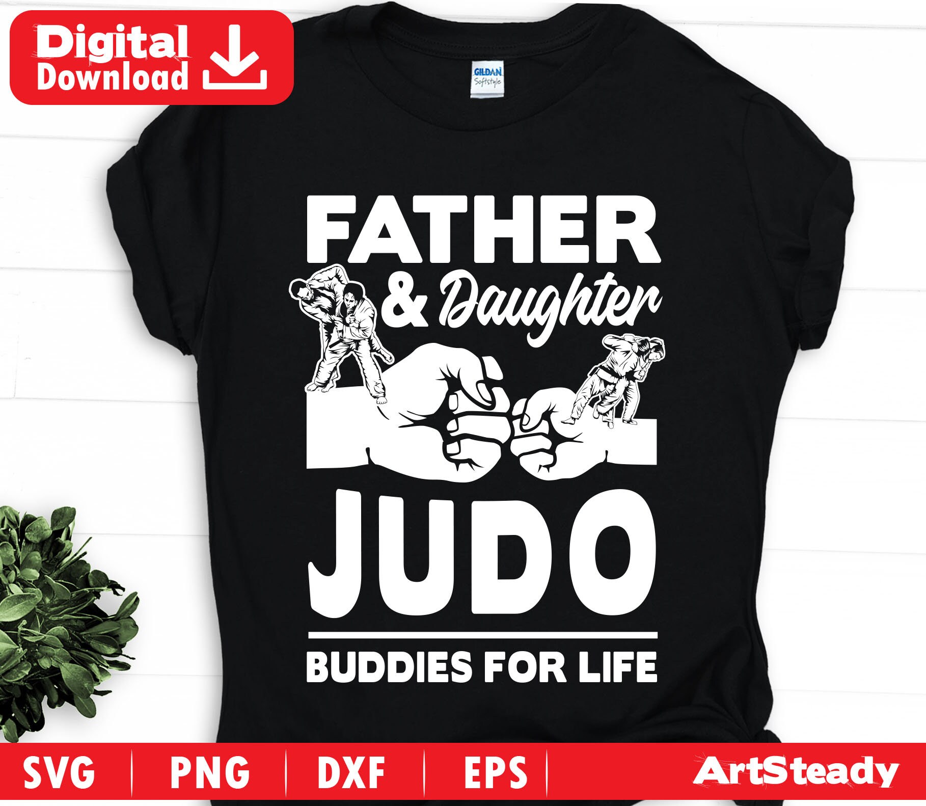 Judo Svg Files father and Daughter Partner for Life Cute - Etsy Canada