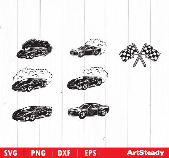 Drag racing svg Dateien DRAG RACING Rennauto svg sofort - Etsy.de