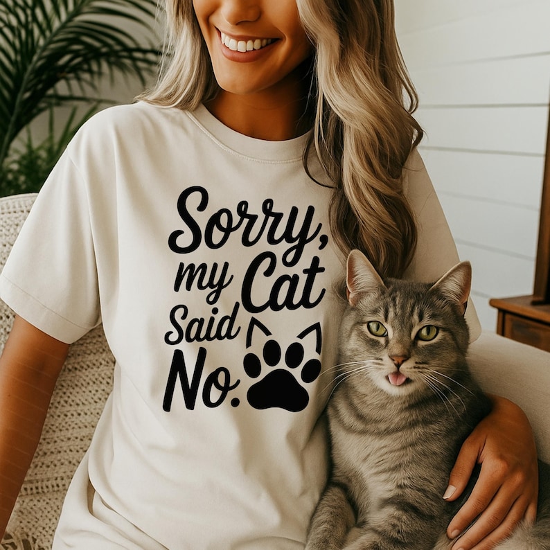 Funny Cat Sarcasm Svg & Png Bundle, Witty Feline Sayings for Cat Lovers ...