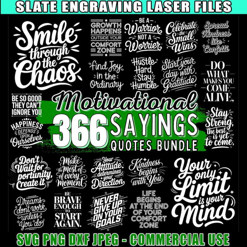 Encouraging Laser Cut - Etsy