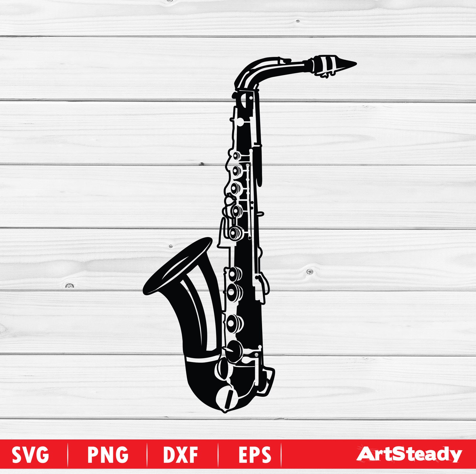 Saxophone SVG Bundle Jazz Music Instrument Clipart PNG Cricut ( Instant ...