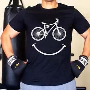 Mountain Bike Svg Files Happy Face or Smiley Art- Cycling Svg Bicycle ...