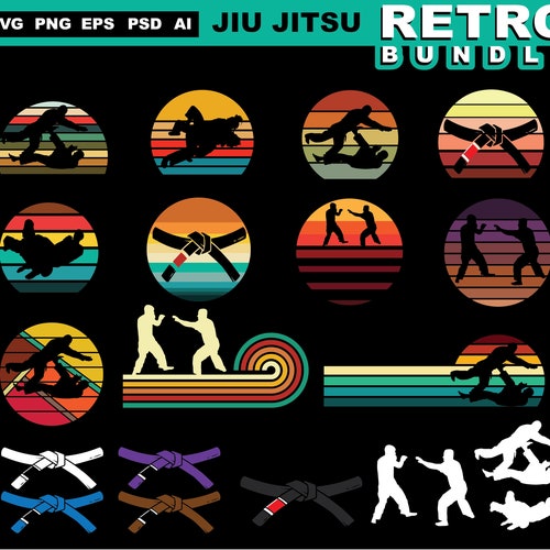 Jiu Jitsu Svg Files BJJ Digital Download Grappling Mma Svg - Etsy
