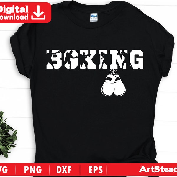 Boxing Svg - Etsy