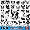 Laser Cut Bundle Dogs Faces SVG PNG Complete Breeds Puppy Dog Lover ...