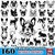 Laser Cut Bundle Dogs Faces SVG PNG Complete Breeds Puppy Dog Lover ...
