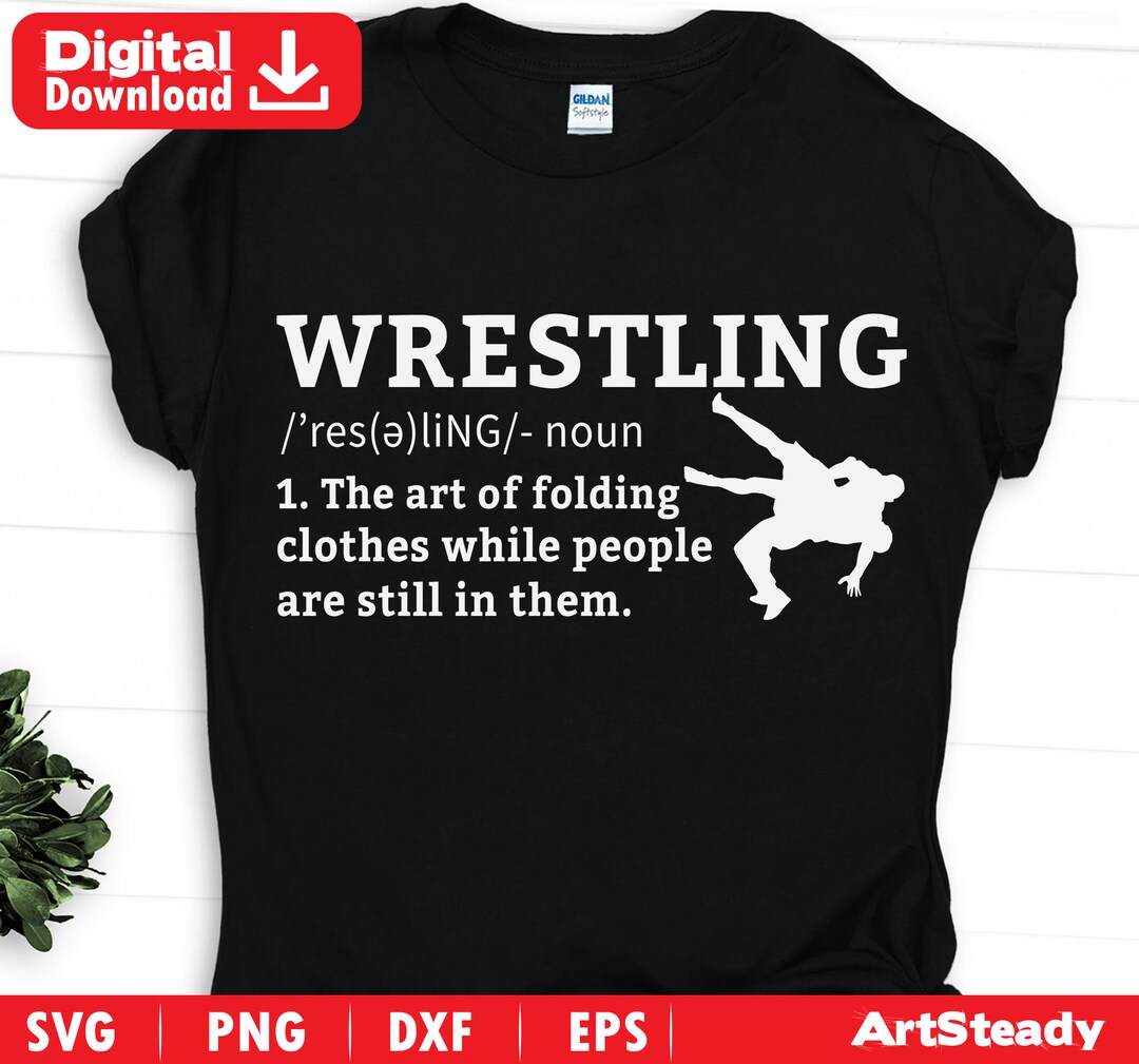 Wrestling SVG Files Best Wrestling Dad Ever - WRESTLING Definition ...