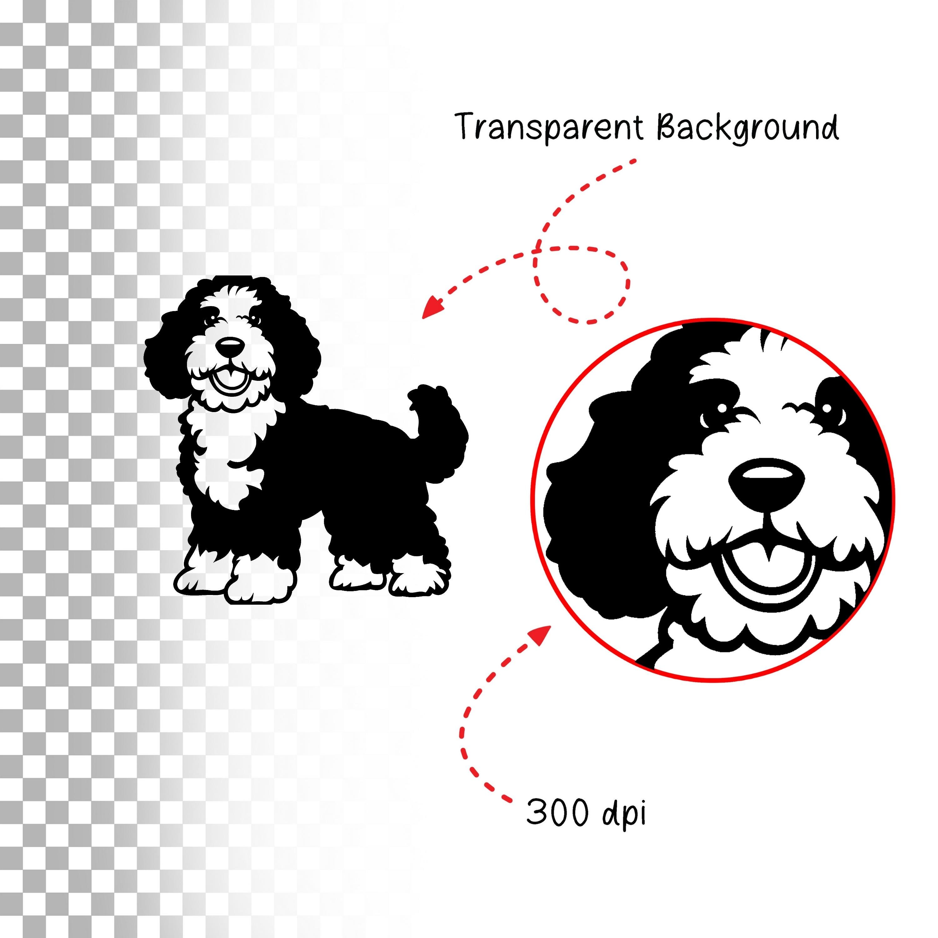 Sheepadoodle Dog SVG | Doodle Dog Clipart | Sheepadoodle Bundle ...