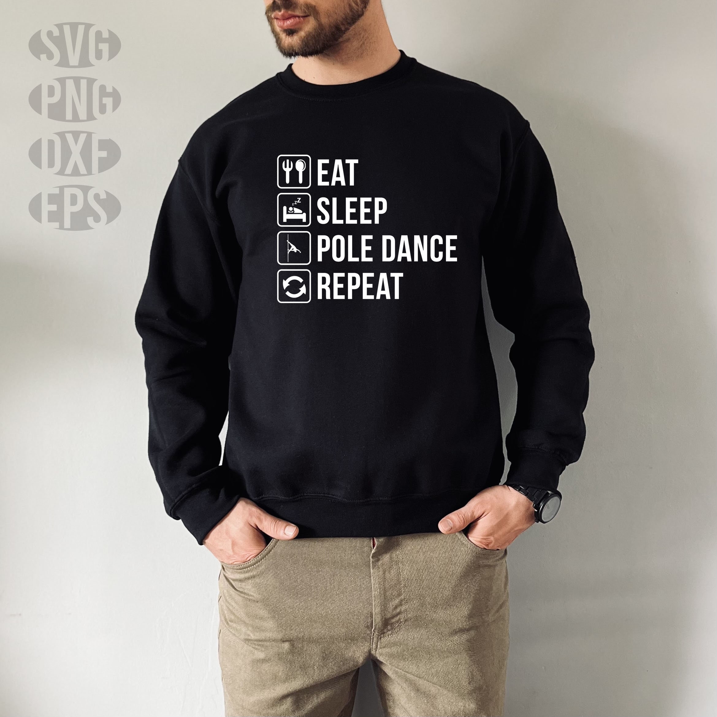 Plotterdatei Pole Dance SVG Stripper svg grafik oder pole - Etsy Schweiz