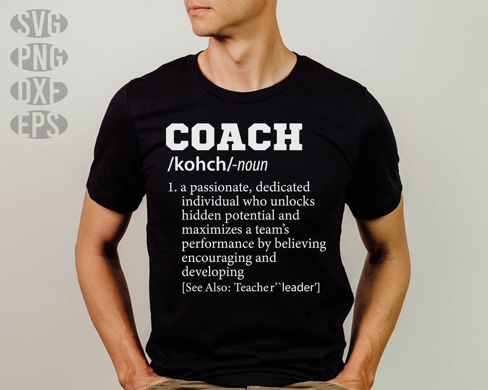 Coach Svg Files - Funny Coach Definition Coaches Sports Svg Instant ...
