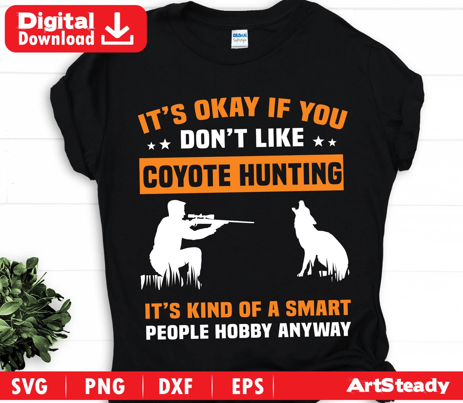 Coyote Svg Files Its Kind of a Smart People Hobby Funny Art - Etsy