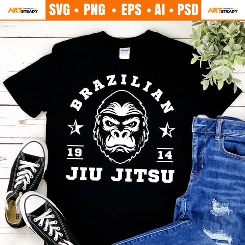 Jiu Jitsu Svg Files BJJ Digital Download Grappling Mma Svg - Etsy