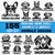 Peeking Chibi Woodland Animals Cute Graphic Files Design Bundle Svg Dxf ...