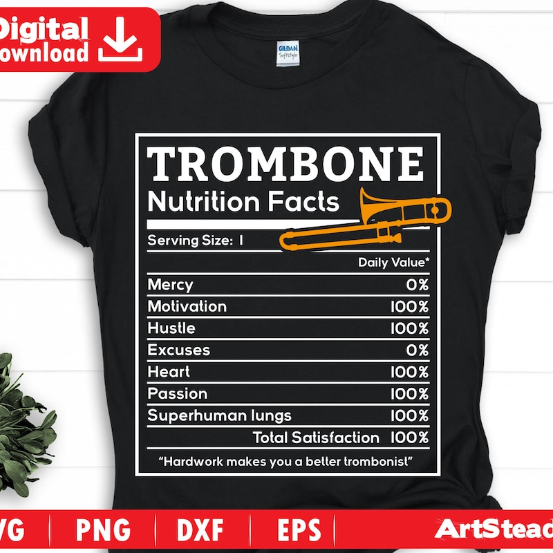 Trombone Svg - Etsy