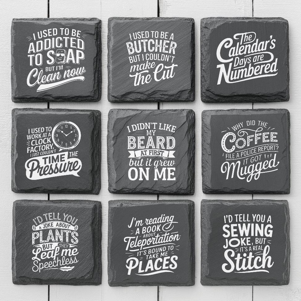 Slate Engraving Files Puns Jokes Funny Phrases Sarcastic Theme Png Svg ...