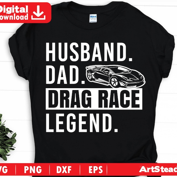 Drag Racing Dad Svg - Etsy