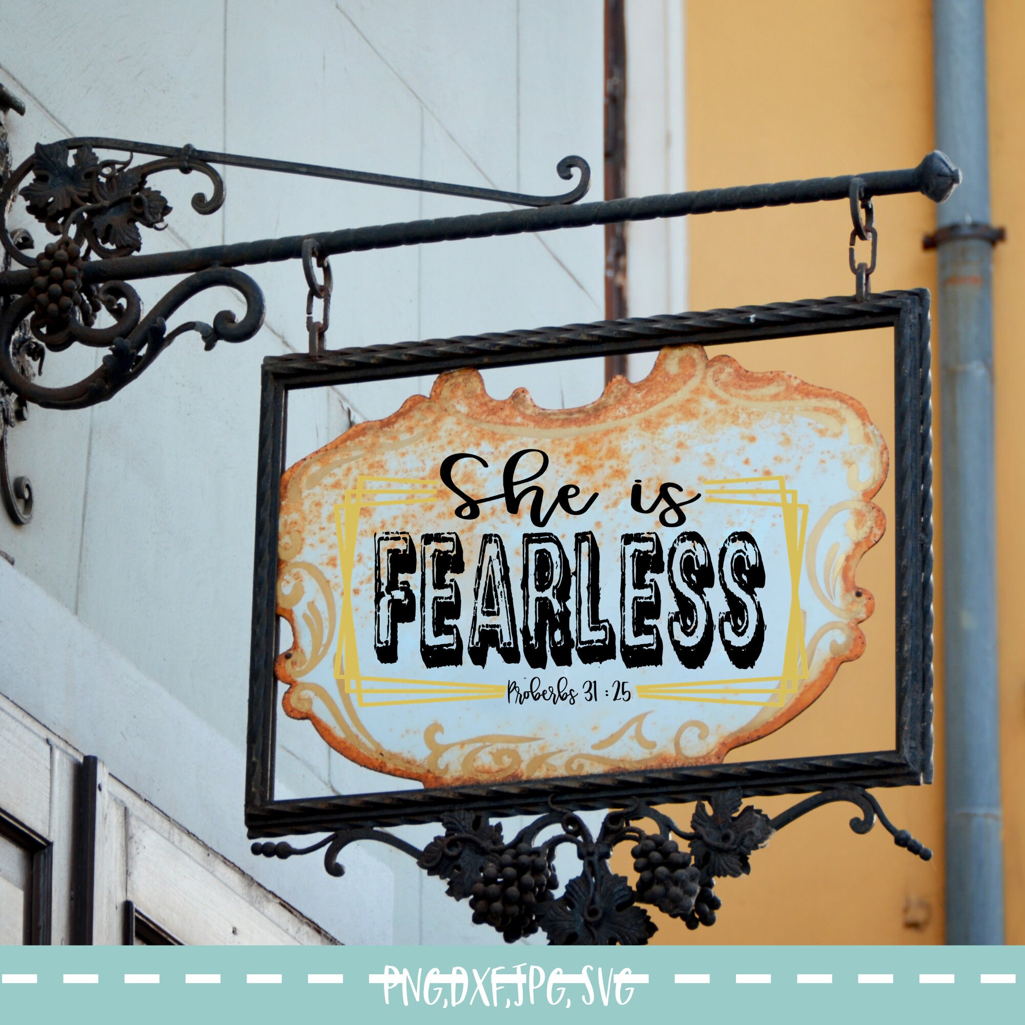 She is Fearless Svg, Bible Quote Svg, Mom Life Svg , Sublimation Design ...