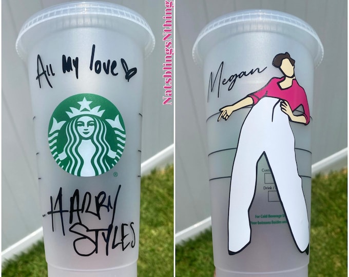 Harry Styles Signature & Fine Line Cup With Optional Name - Etsy