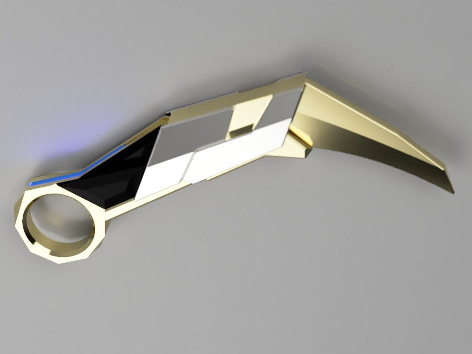 Valorant Karambit Prime 2.0: 3D STL Files - Etsy