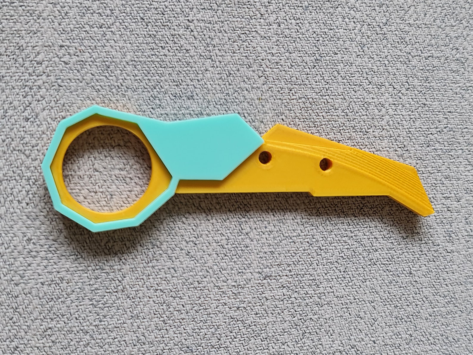 Accurate Foldable Valorant Karambit With Separate Colors (3D Print ...