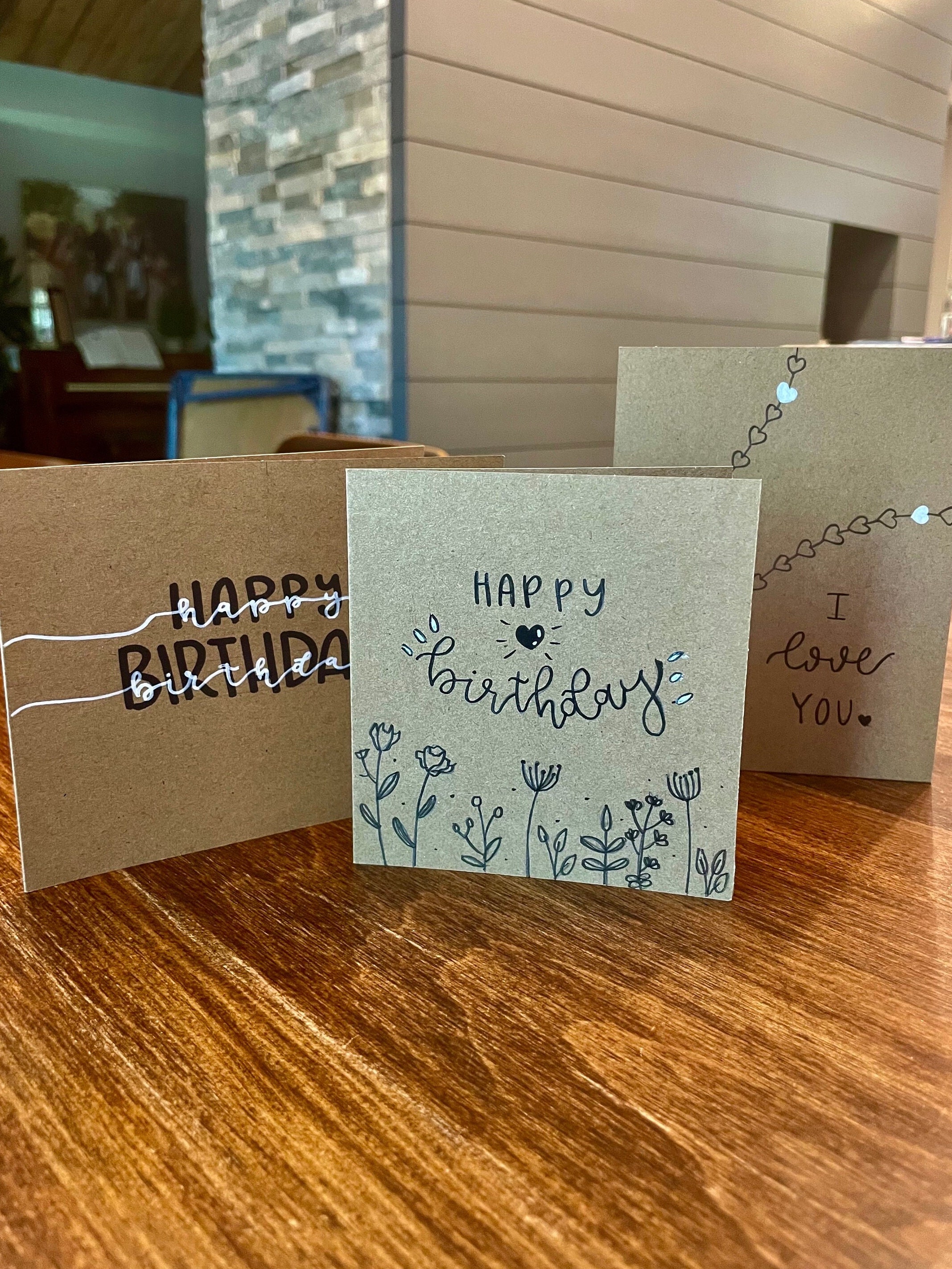 Handwritten Birthday Cards - Etsy